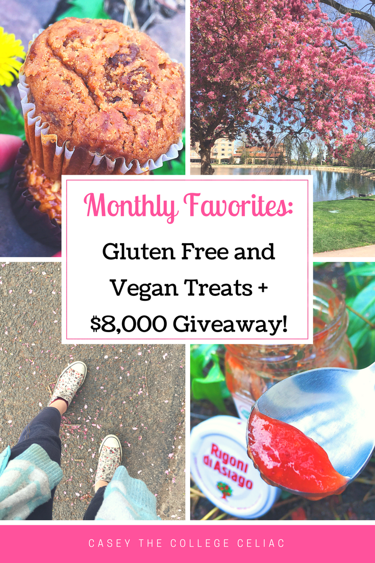Monthly Favorites: Gluten Free Treats, an $8,000 Giveaway and More!