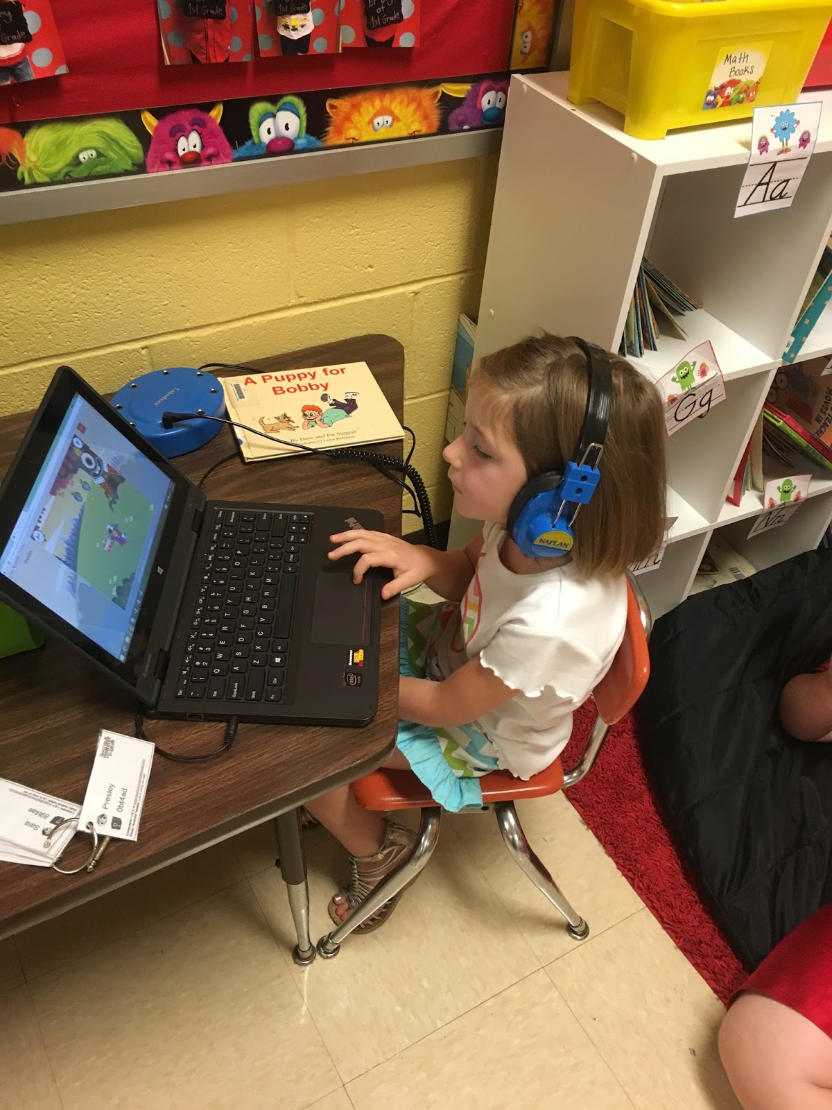 FIRST GRADE MON-STARS: Learning Our Centers!