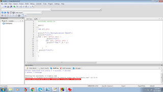 Free Programming Source Codes and Computer Programming Tutorials: Multiplication Table in C