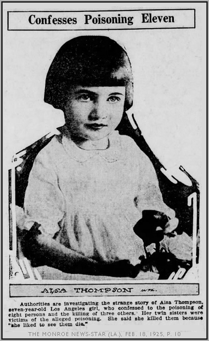 Unknown Gender History: Alsa Thompson, the “Baby Borgia” – Los Angeles ...