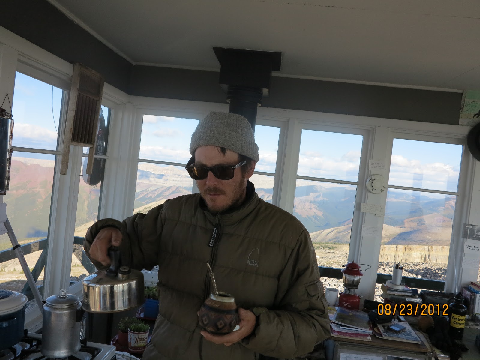 Argentina and Beyond: POLLEY'S PERCH (Prairie Reef Lookout)