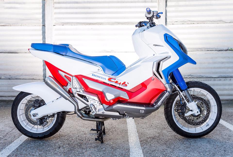 Honda X-ADV "Cub Tribute" - RocketGarage - Cafe Racer Magazine