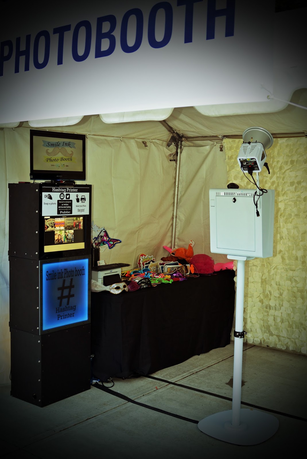 Smile Ink Photo booth: Smile ink Photo booth at the Annual Party On ...