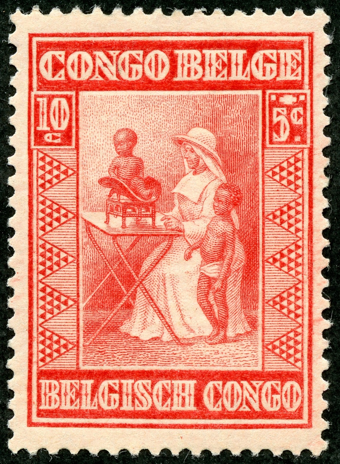 Big Blue 1840-1940: Belgian Congo Stamps Part II - A closer look
