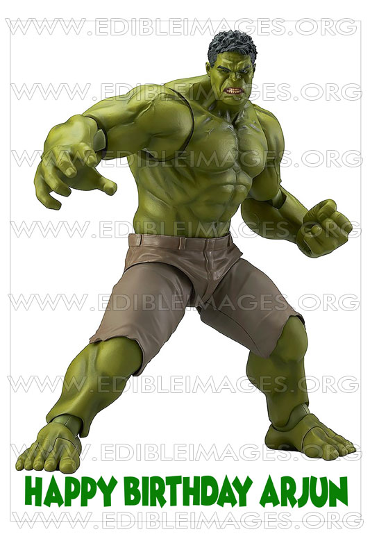 Edible Image Printing INCREDIBLE HULK picture 1 - Aisha Puchong Jaya