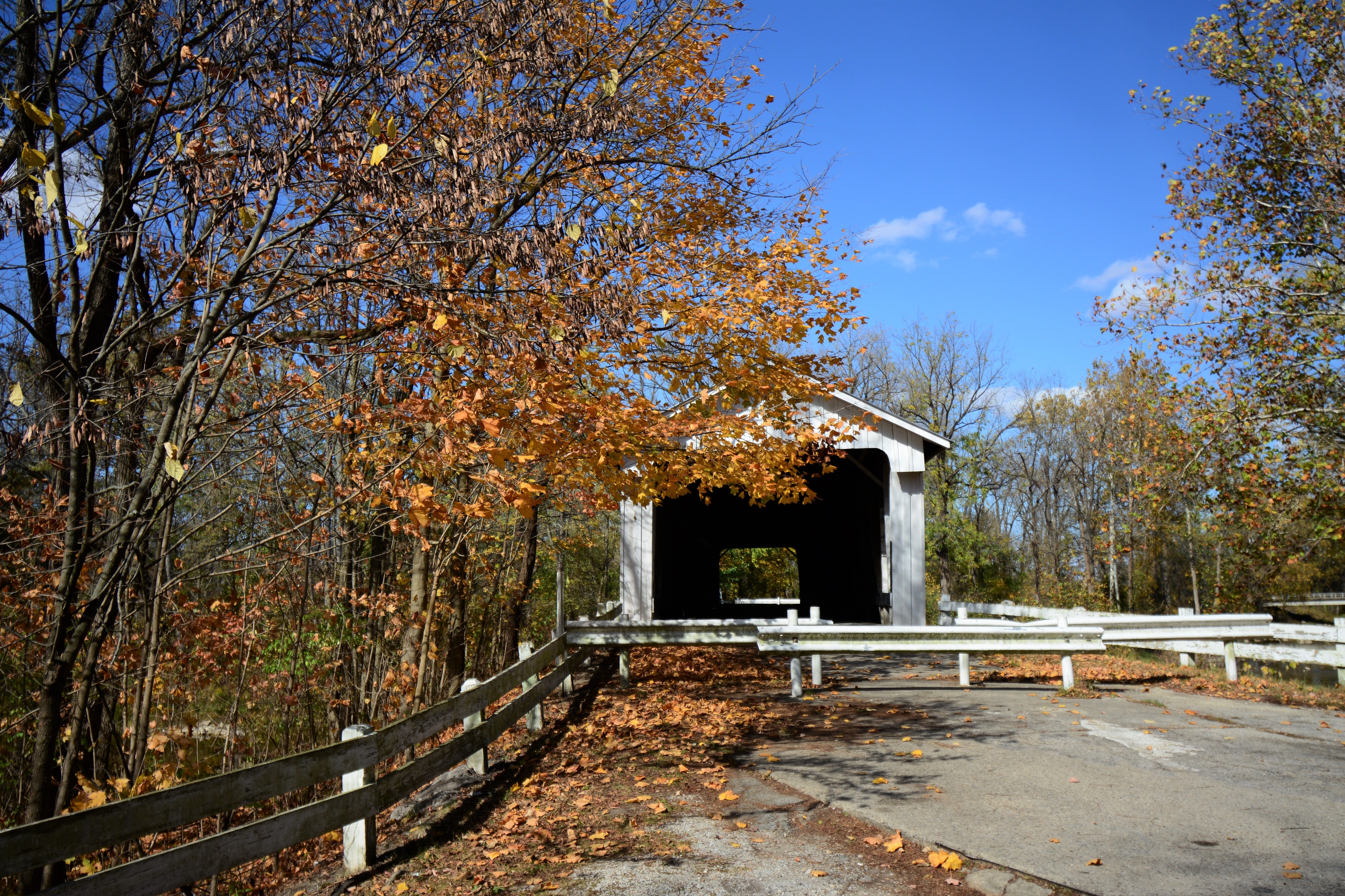 COVERED BRIDGES IN OHIO +: DARLINGTON COVERED BRIDGE - DARLINGTON, INDIANA