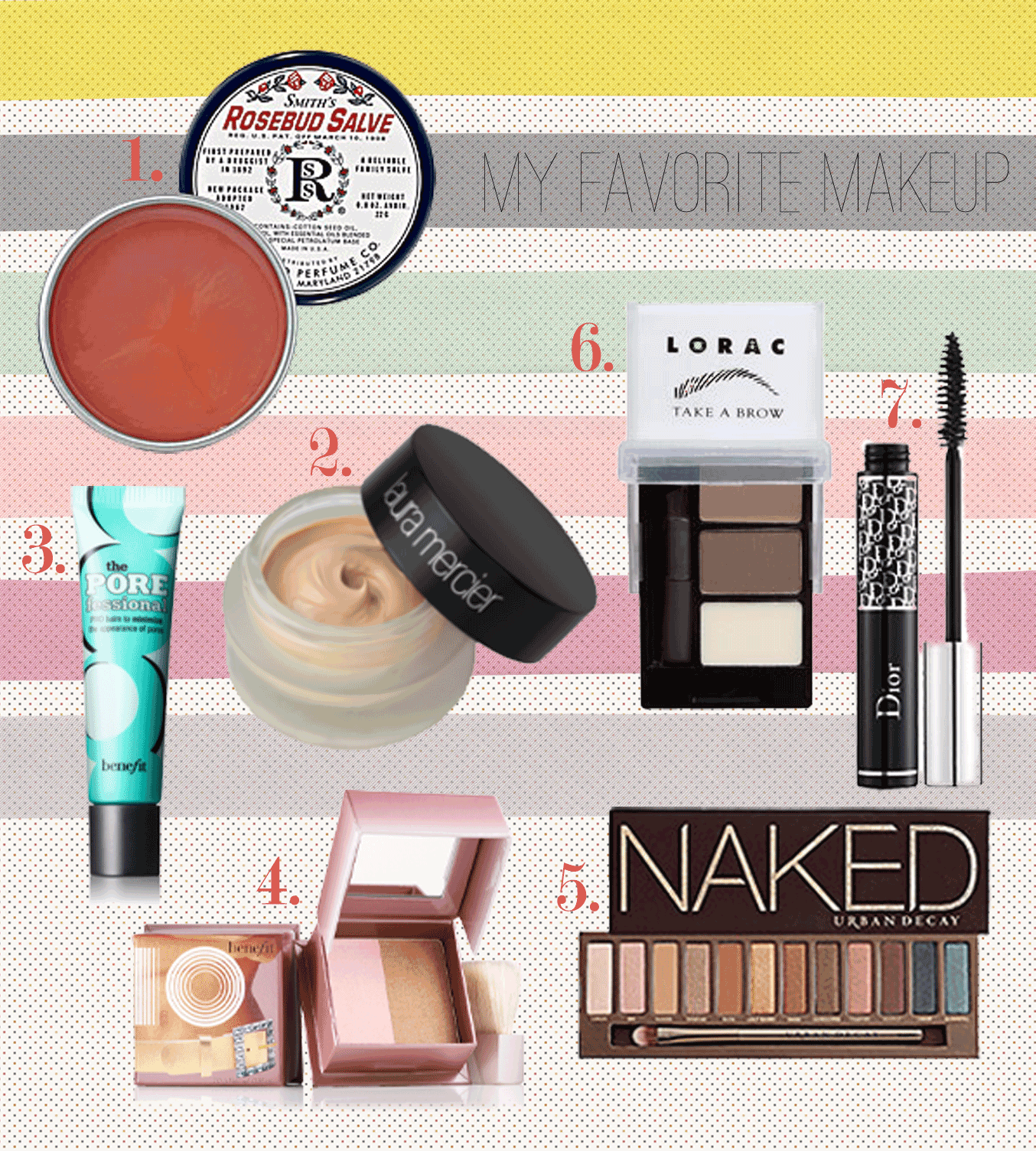 Inspired Kara: My Favorite Makeup Products