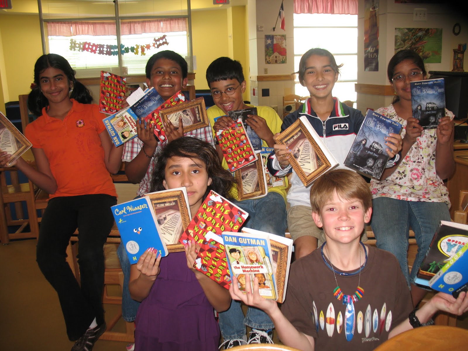 Taylor Library Blog: 5th Grade Book Club