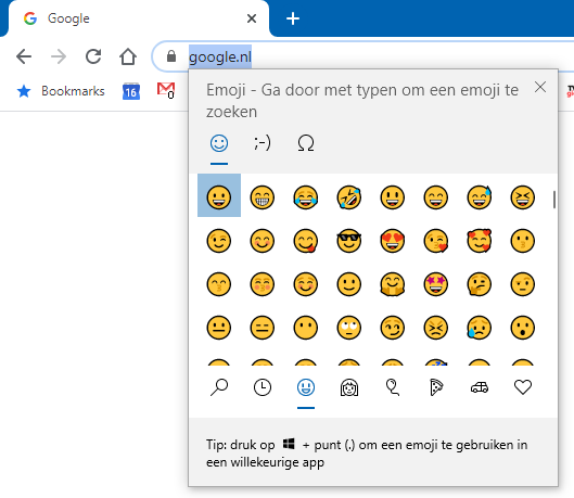 2 Leuke 'emoji'-extensies voor de browser Google Chrome en nog wat meer ...