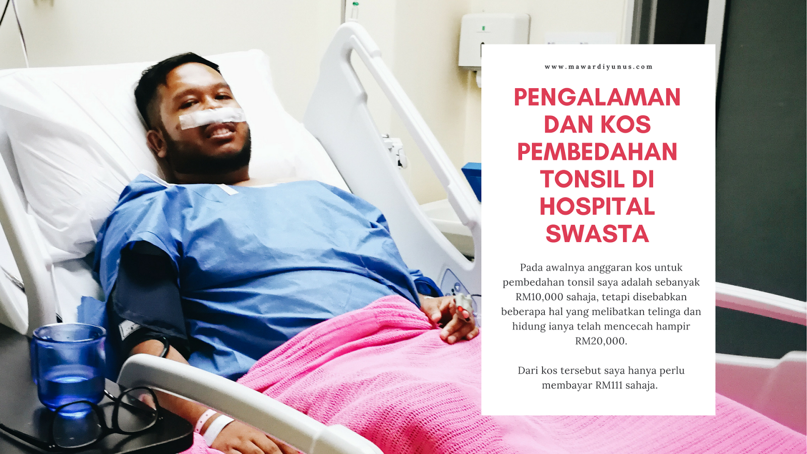 PENGALAMAN DAN KOS PEMBEDAHAN TONSIL DI HOSPITAL SWASTA