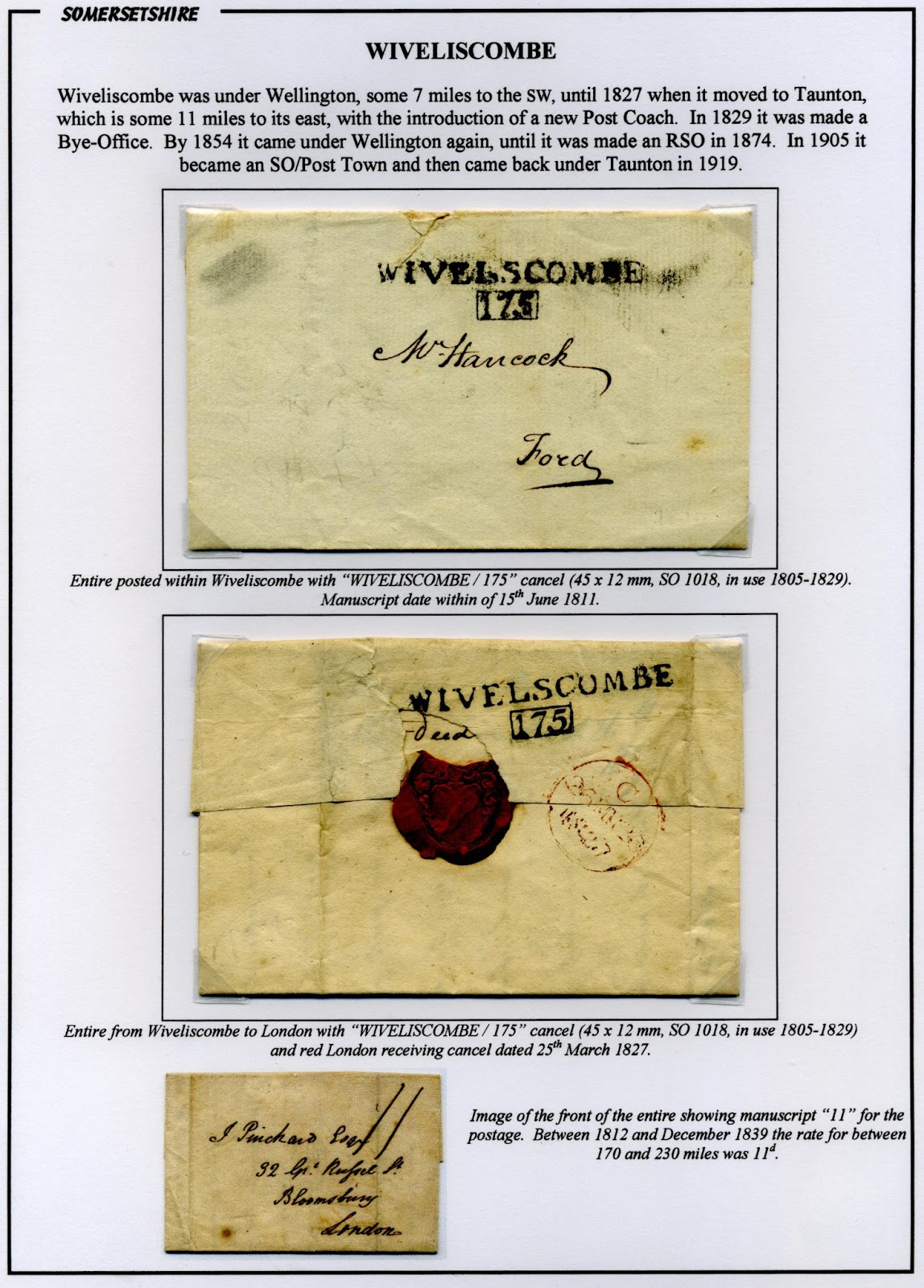 Somerset Postal History: May 2013