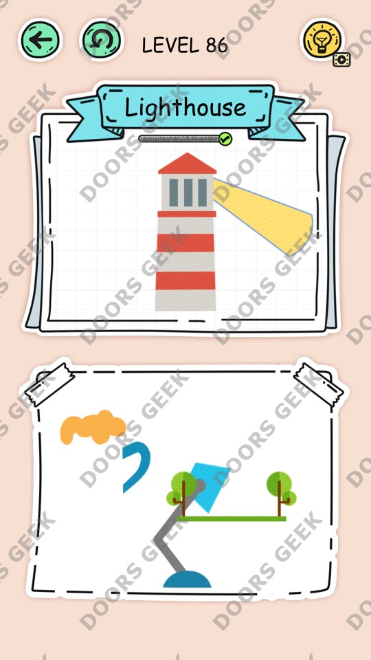 Puzzle Fuzzle Level 86 Solution ~ Doors Geek