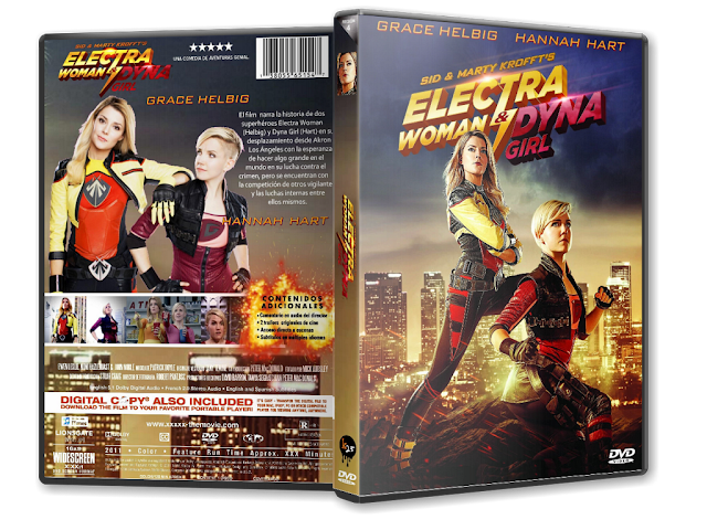 Cover Diago : Electra Woman Dyna Girl DVD COVER