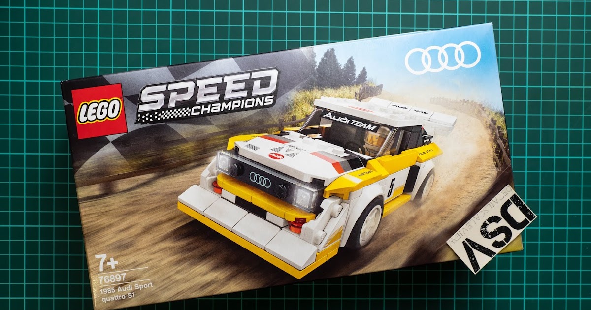 Lego Audi Sport quattro S1 Speed Champions (76897) - DetailScaleView
