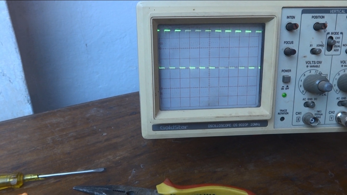 Function generator power up and testing after assembling | Engineering ...