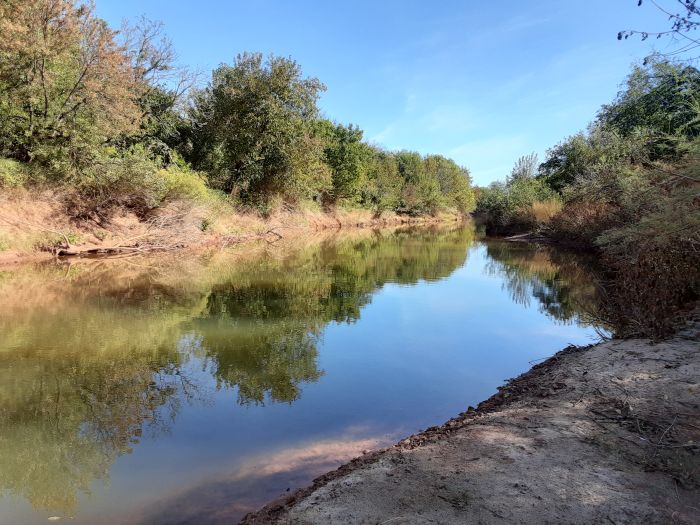 Durango Texas: Bluff Biking Almost Crystal Clear Wichita River