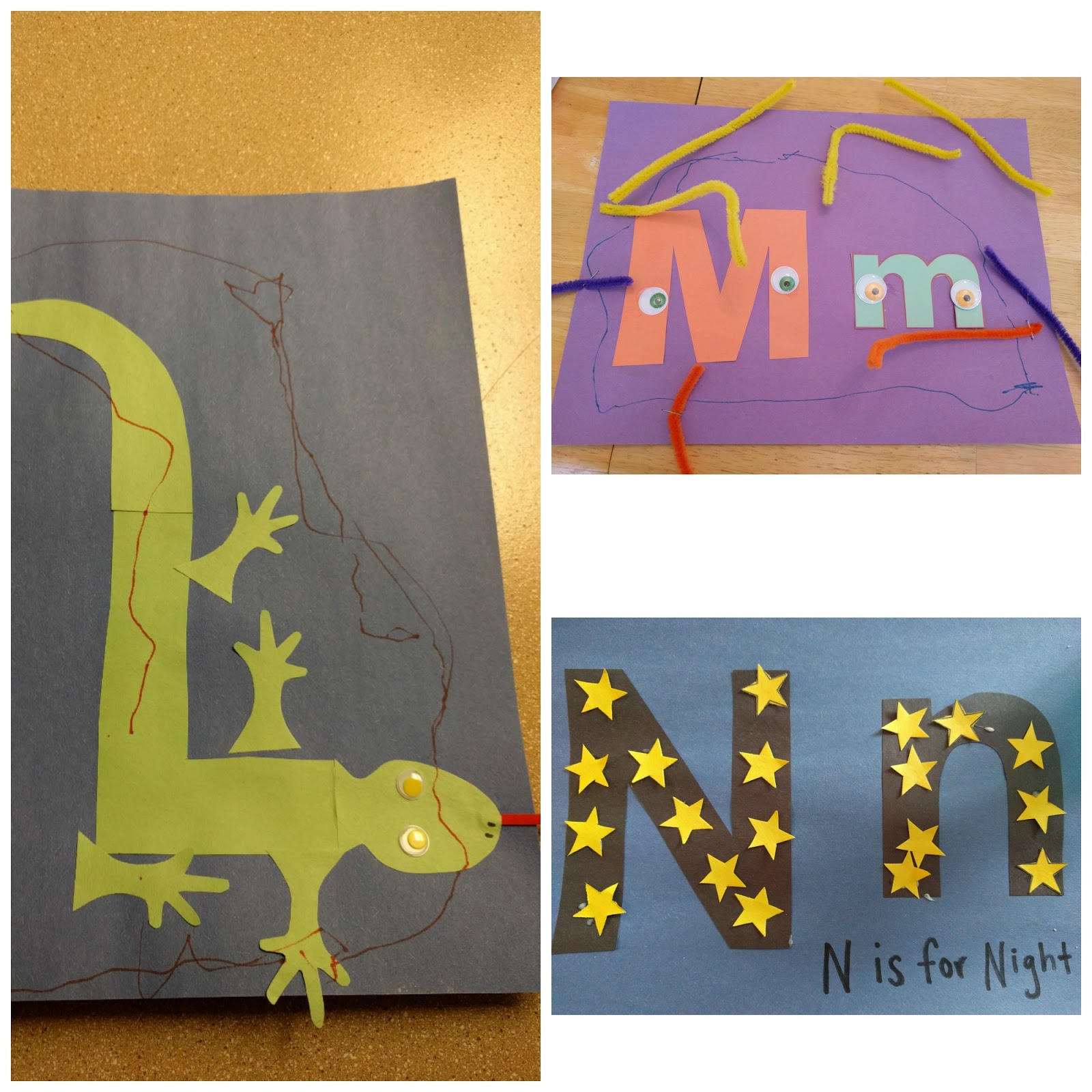 Sweetening the Small Stuff: Preschool Alphabet Letter Crafts