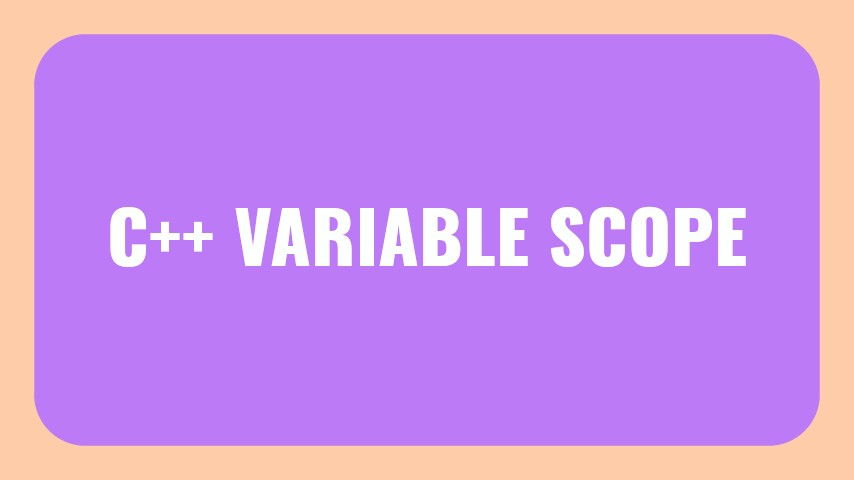 Scope Of Variables In C Local And Global Variable My Cs Tutorial My Cs Tutorial