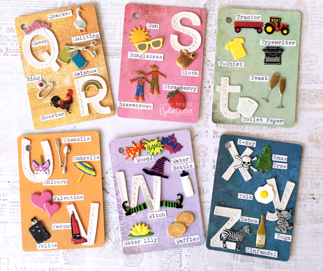 Eyelet Outlet: Wrapping Up the Alphabet