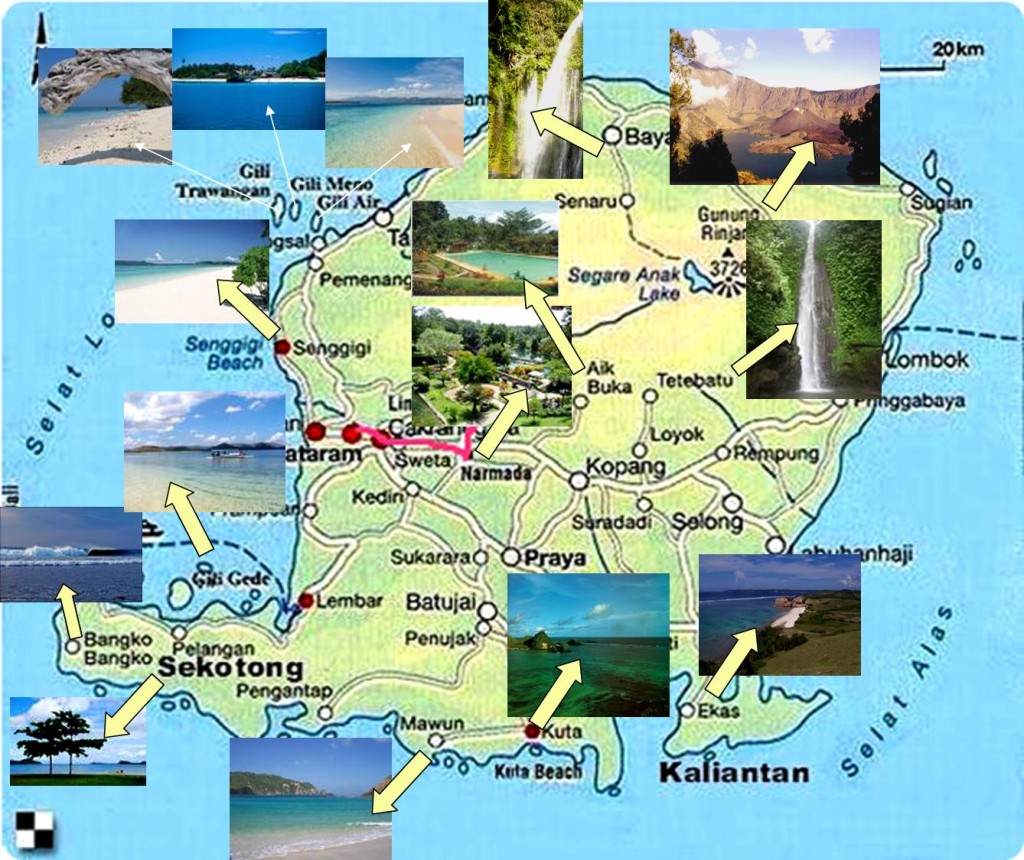 tourist attractions in Lombok | LOMBOK ISLANDS