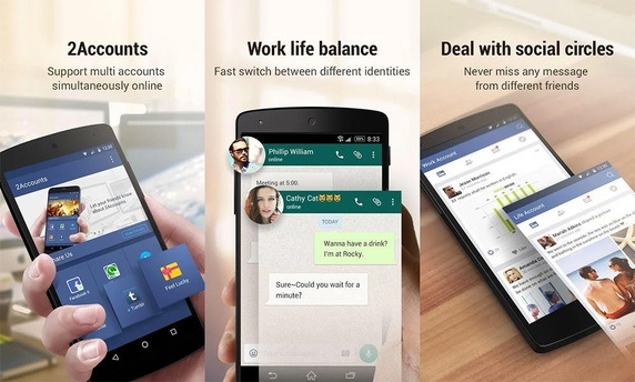 Top 5 Multi Accounts supporting Android Apps - TECHPHLIE