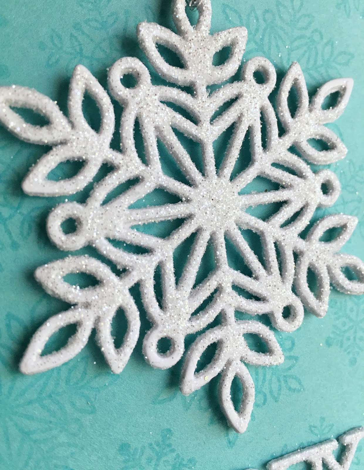 I'm in Haven: Snowflake Die Made Ornament