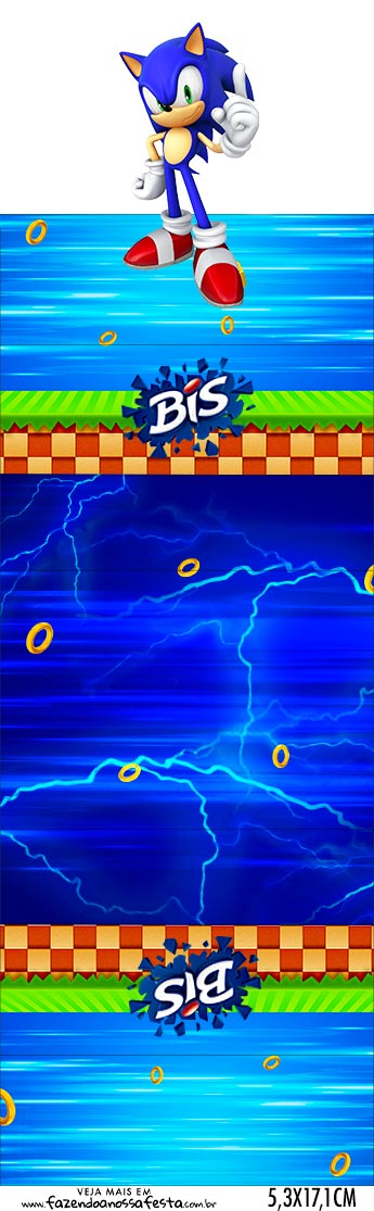 Sonic Party: Free Printable Candy Bar Labels. - Oh My Fiesta! for Geeks