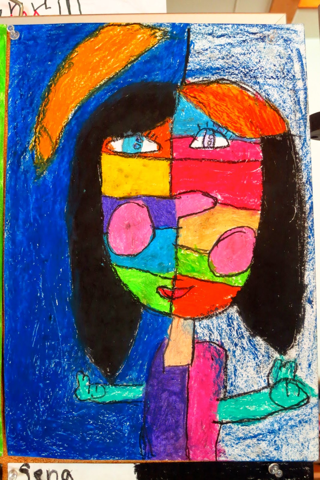 Out of the Box Learning: Cubism Self Portraits