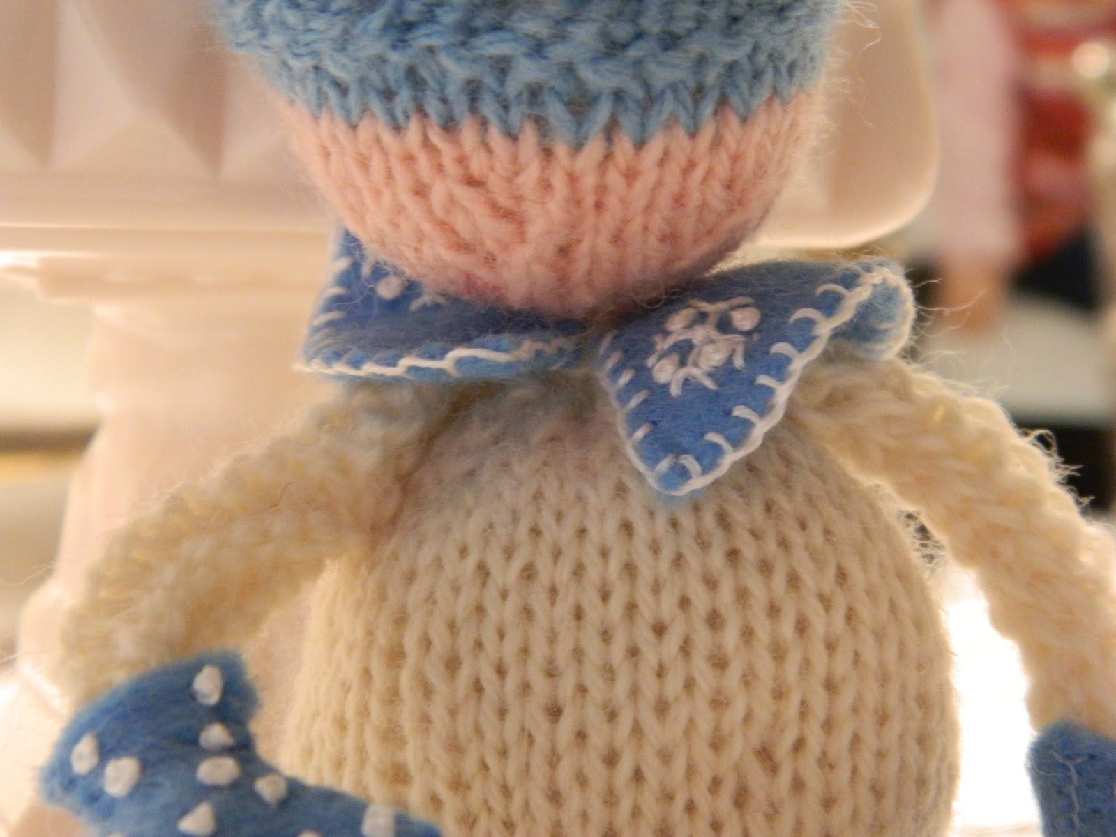 The Handmade Homemaker: Christmas Fairy Knitting Pattern
