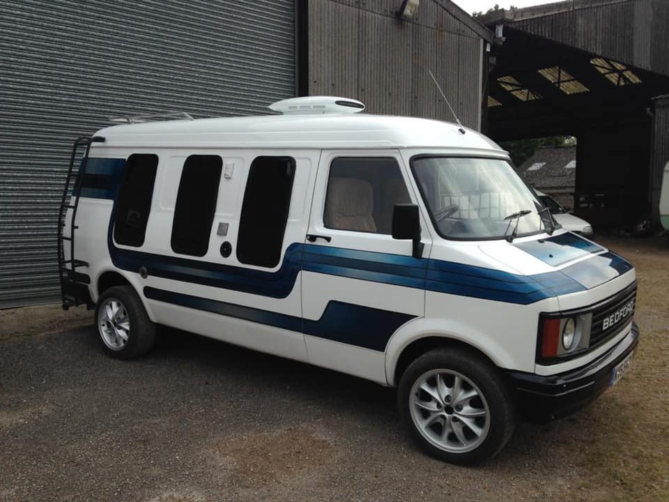 Bedford CF2 Van: For sale: Cavalier Coachman [Ex Sir Stirling Moss]