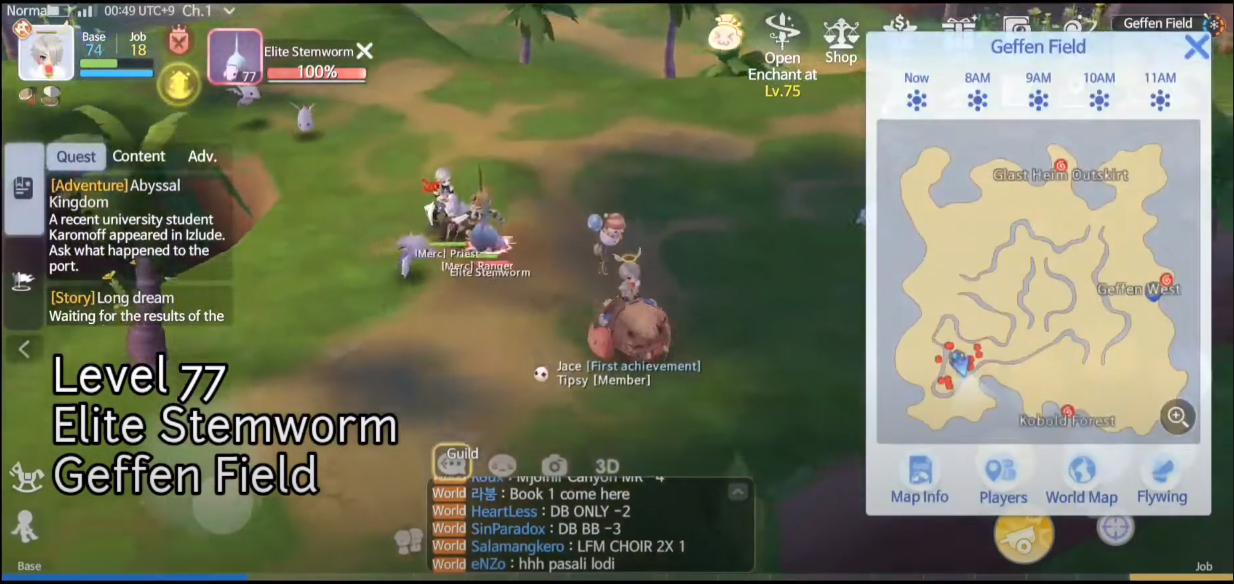 Ragnarok Origin - Mobs Elites - Playgaming