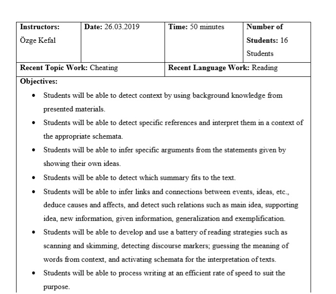 How to Make a Lesson Plan?