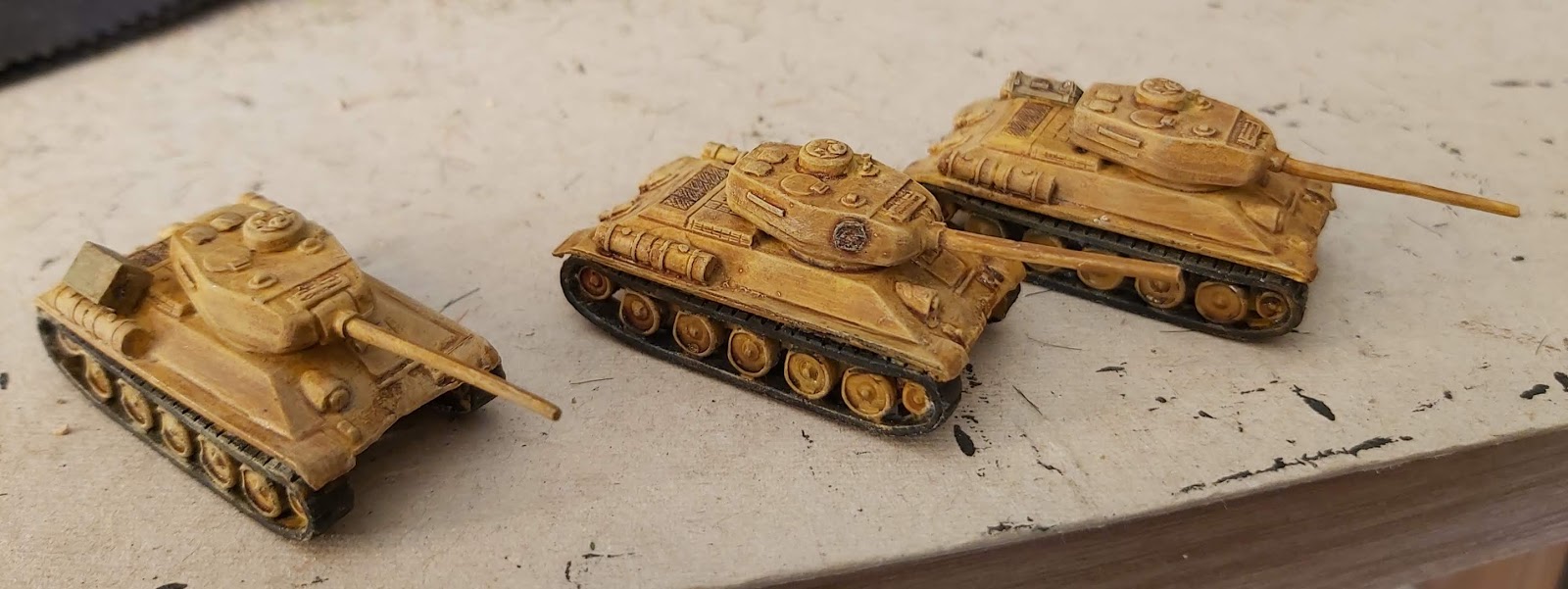 The Analogue Hobbies Painting Challenge: From MikeW - 11 x 1/144 (10mm ...