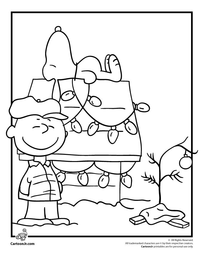 Snoopy Coloring Pages Printable ~ Cute Printable Coloring Pages