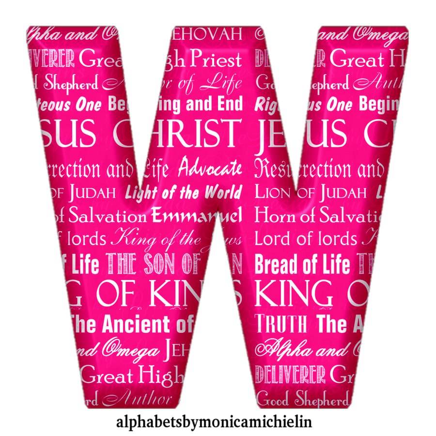 M. Michielin Alphabets: JESUS NAME TEXTURE ALPHABET, NUMBERS AND ICONS ...