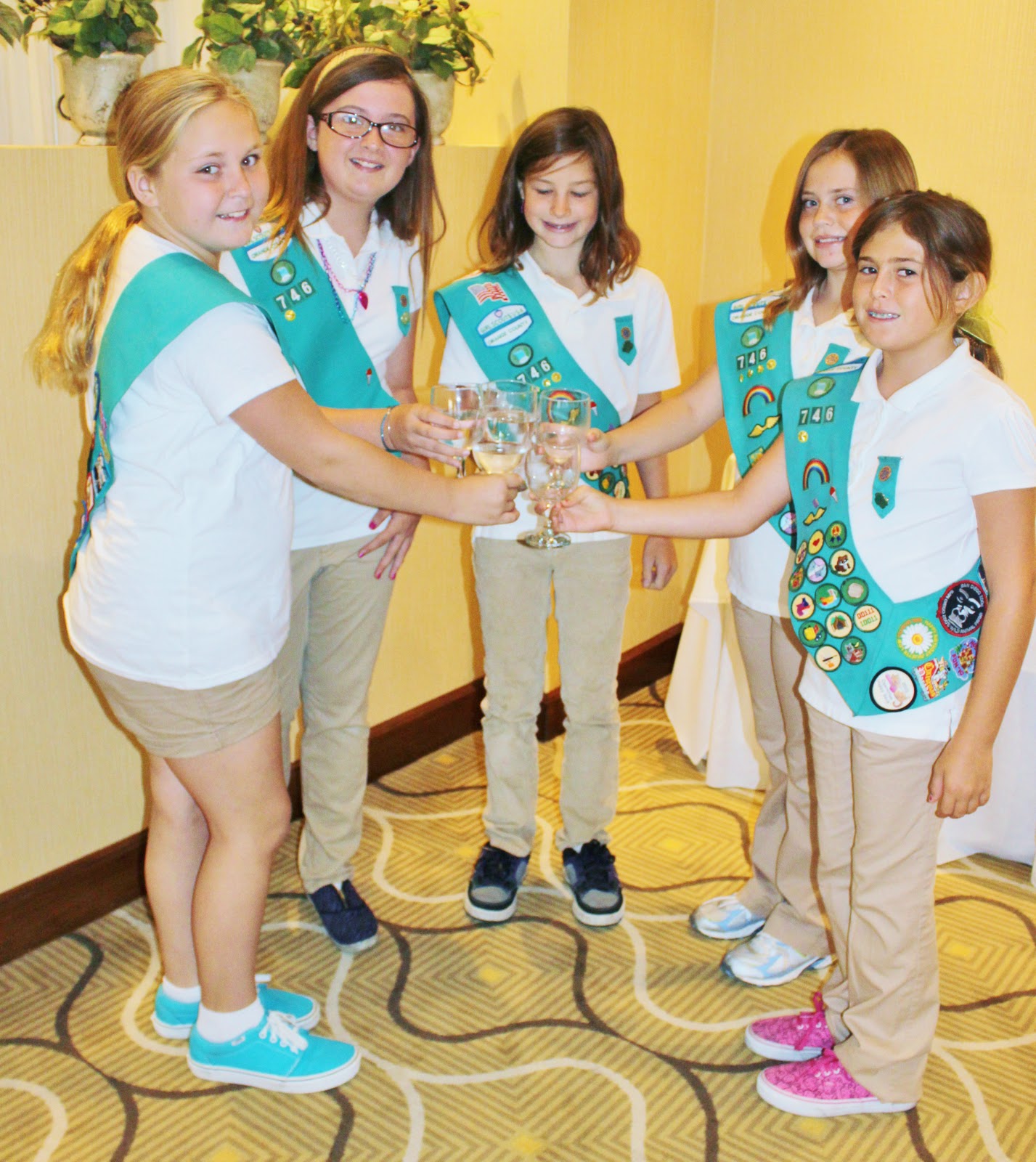 HUNTINGTON BEACH GIRL SCOUT TROOP 746: BRONZE AWARD CELEBRATION!!!
