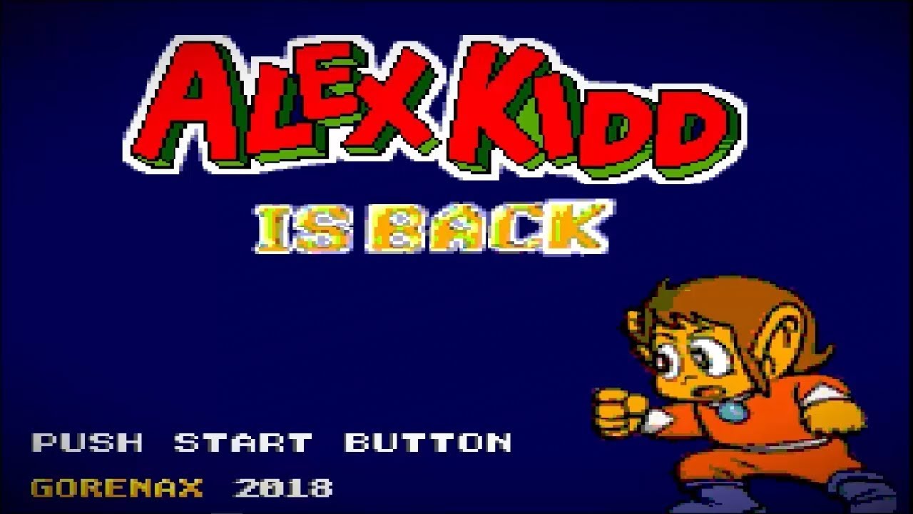 SEGA con nuevo remake ALEX KIDD regresa!!!!!!