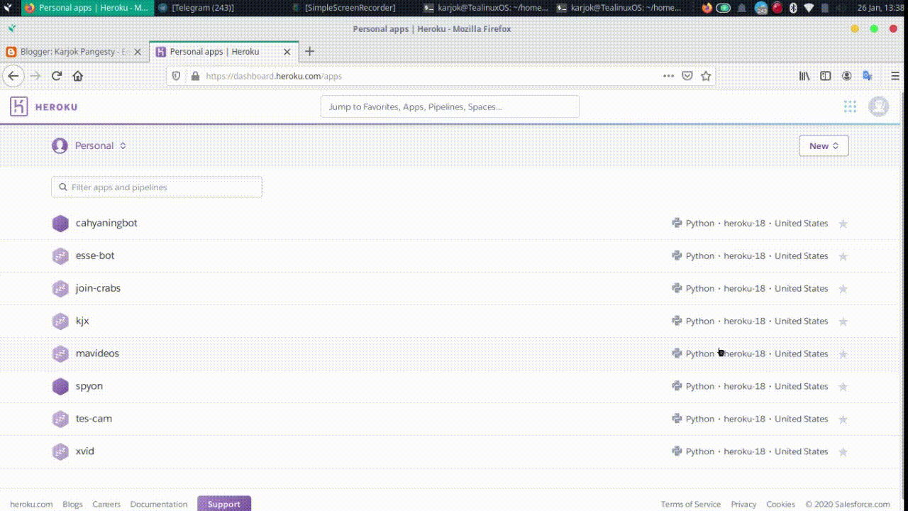 Tutorial Lengkap Membuat Bot Telegram Dengan Flask Python - Karjok Pangesty
