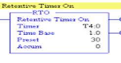 Blog Electrónica Radical: Retentive Timer On (RTO)