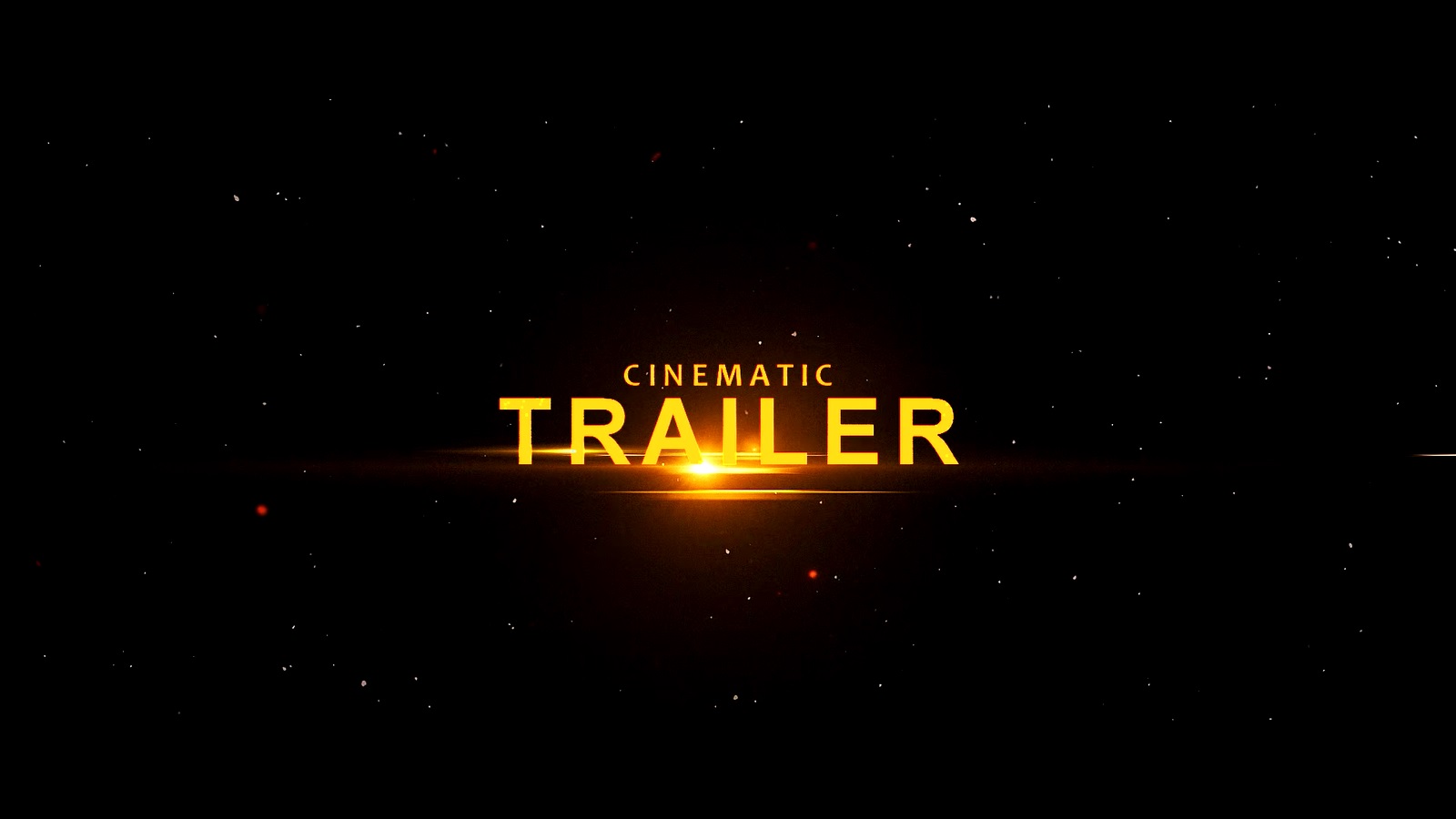 CINEMATIC TRAILER INTRO TEMPLATE - SONY VEGAS PRO