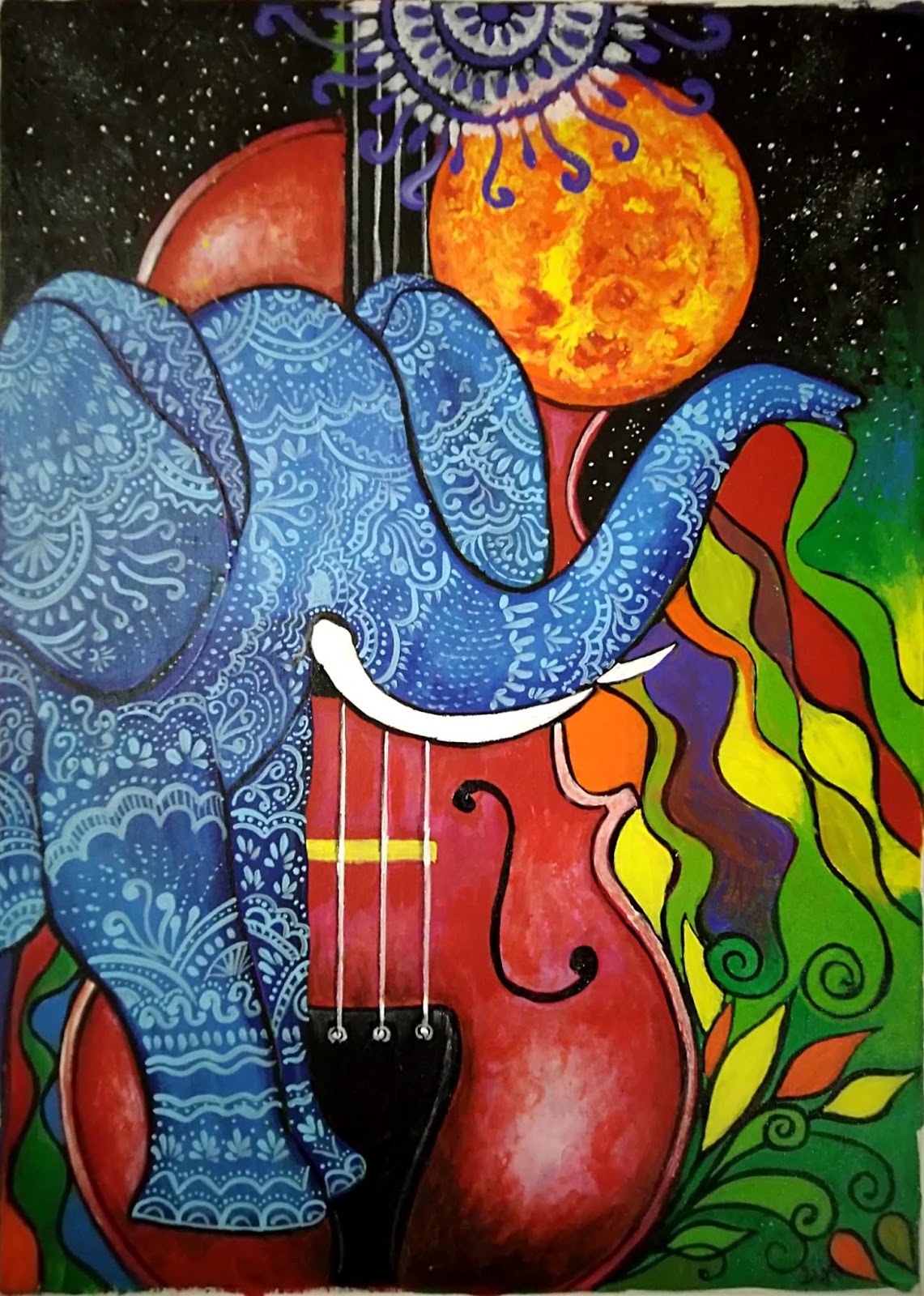 Art Corner: The sapthaswara or seven swaras of carnatic music