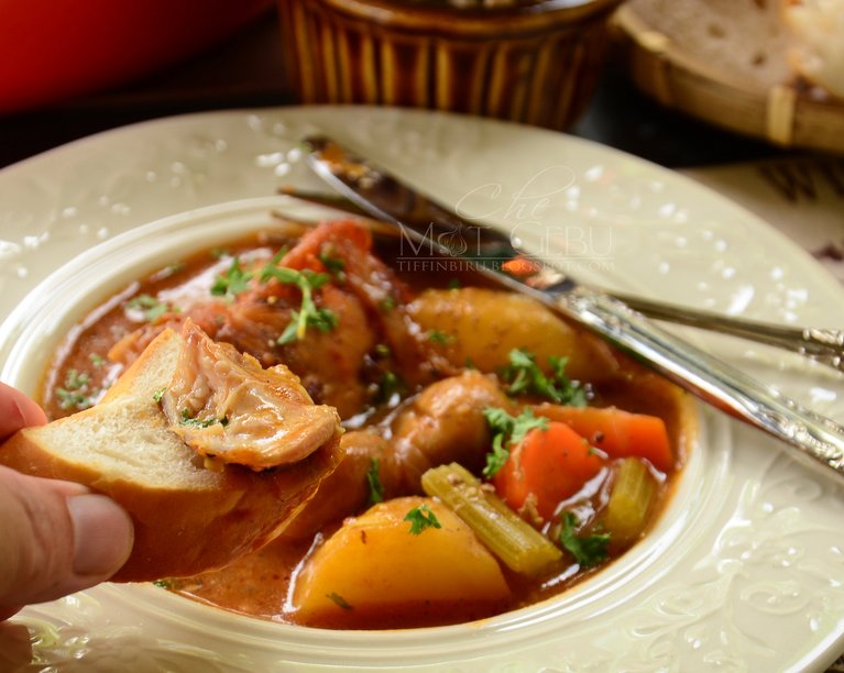 RESIPI AYAM MASAK STEW | Dapur Simbok