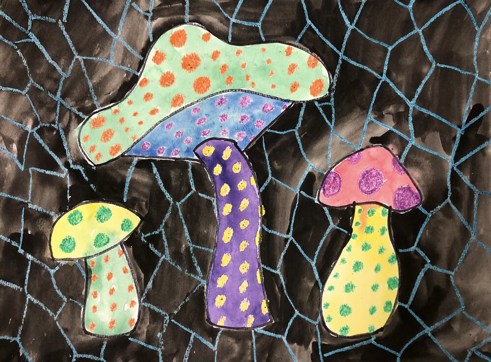 YAYOI KUSAMA MUSHROOMS
