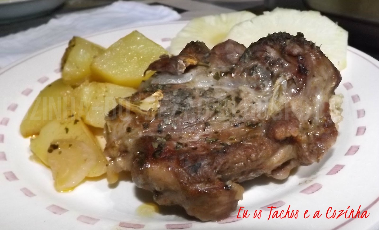 Bochecha de ibérico no forno