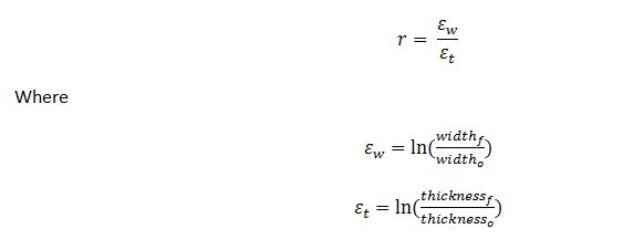 Instron Community: What is R-Value?