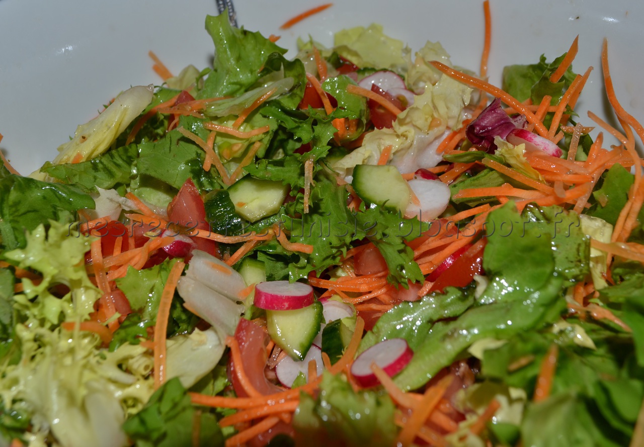 Recettes Tunisiennes JIJI: Salade mixte