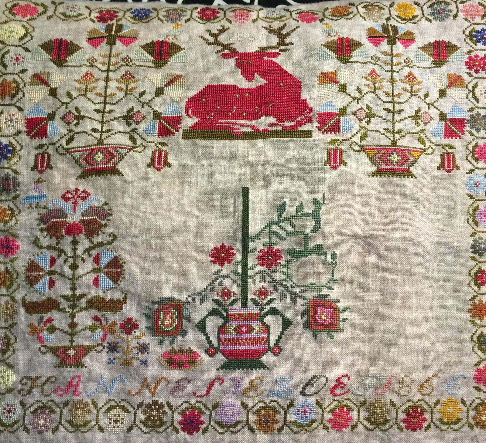 Days of a Sampler Lover: Lots to talk about....