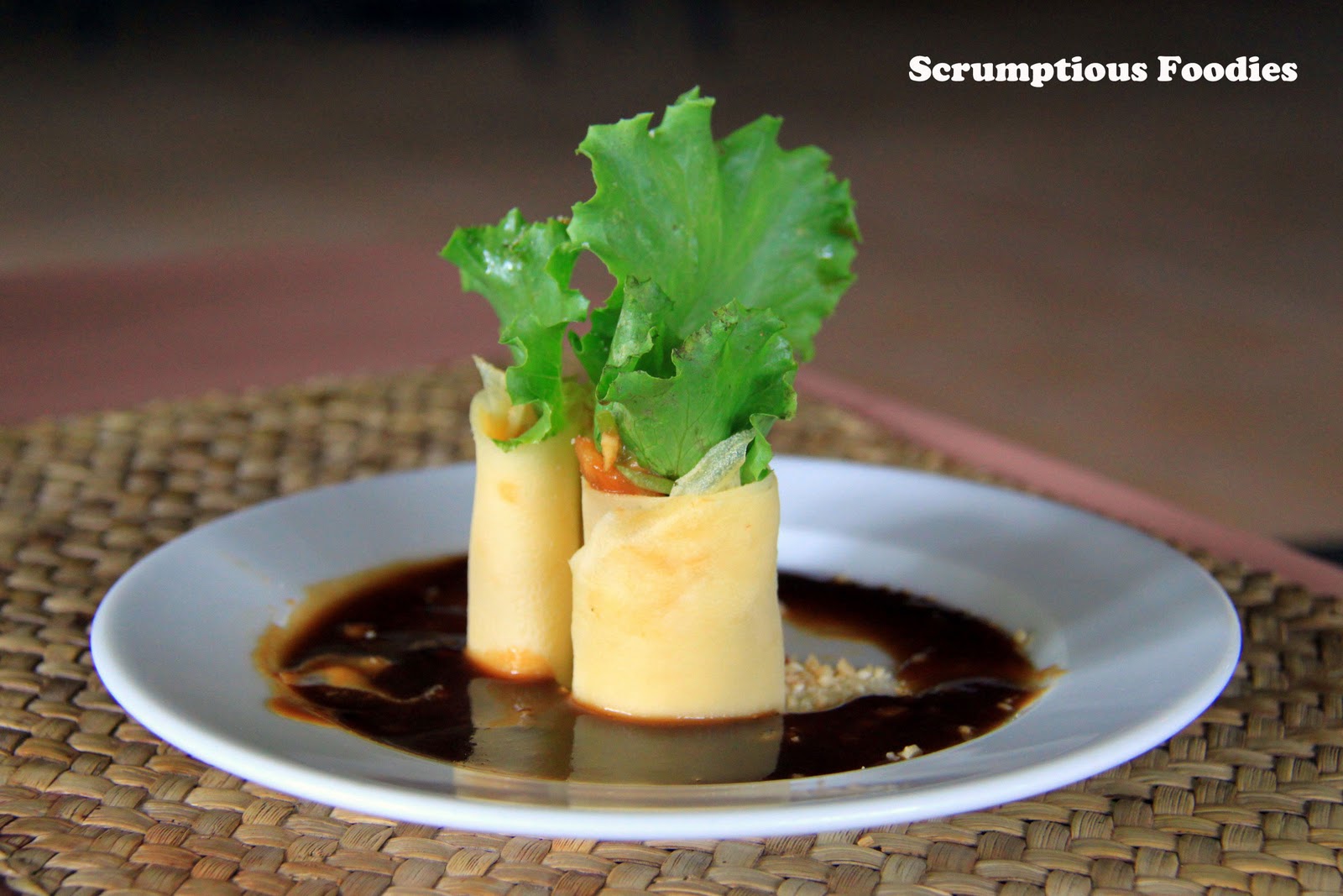 Fresh Lumpia ~ Scrumptious Foodies