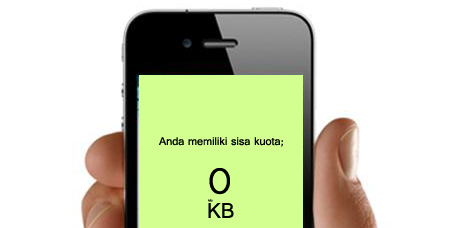 4 Hal yang menguras kuota internet ~ TEKNO GOAL