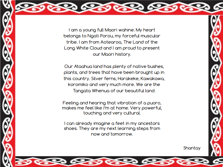 Shantay : Ancestor poem